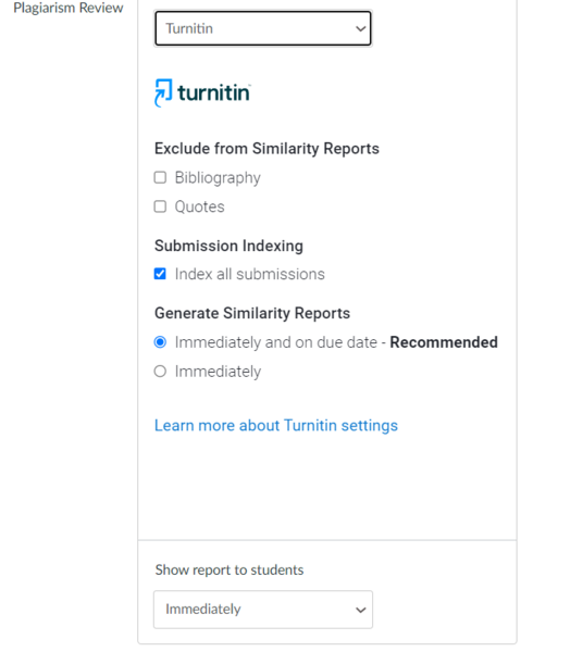 turnitin-fig1 | XCITE Center for Teaching and Learning